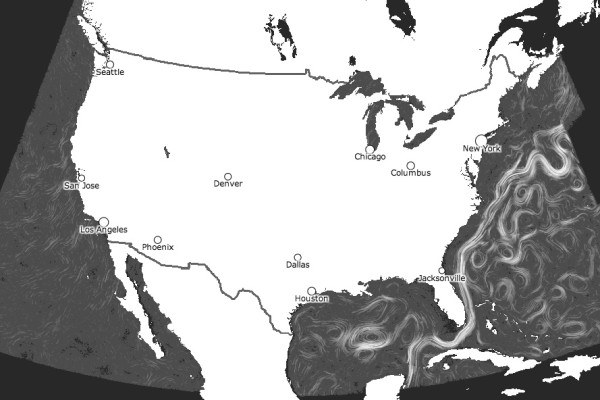 Feel the zen of the ocean with this coastal current map | Deep Sea News