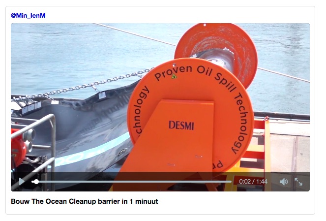 The Ocean Cleanup deployed a prototype and I honestly have A LOT of ...